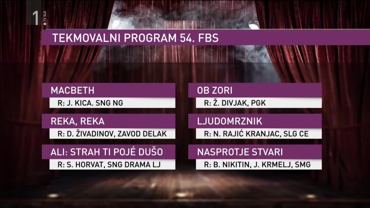 Znan je program Borštnikovega srečanja