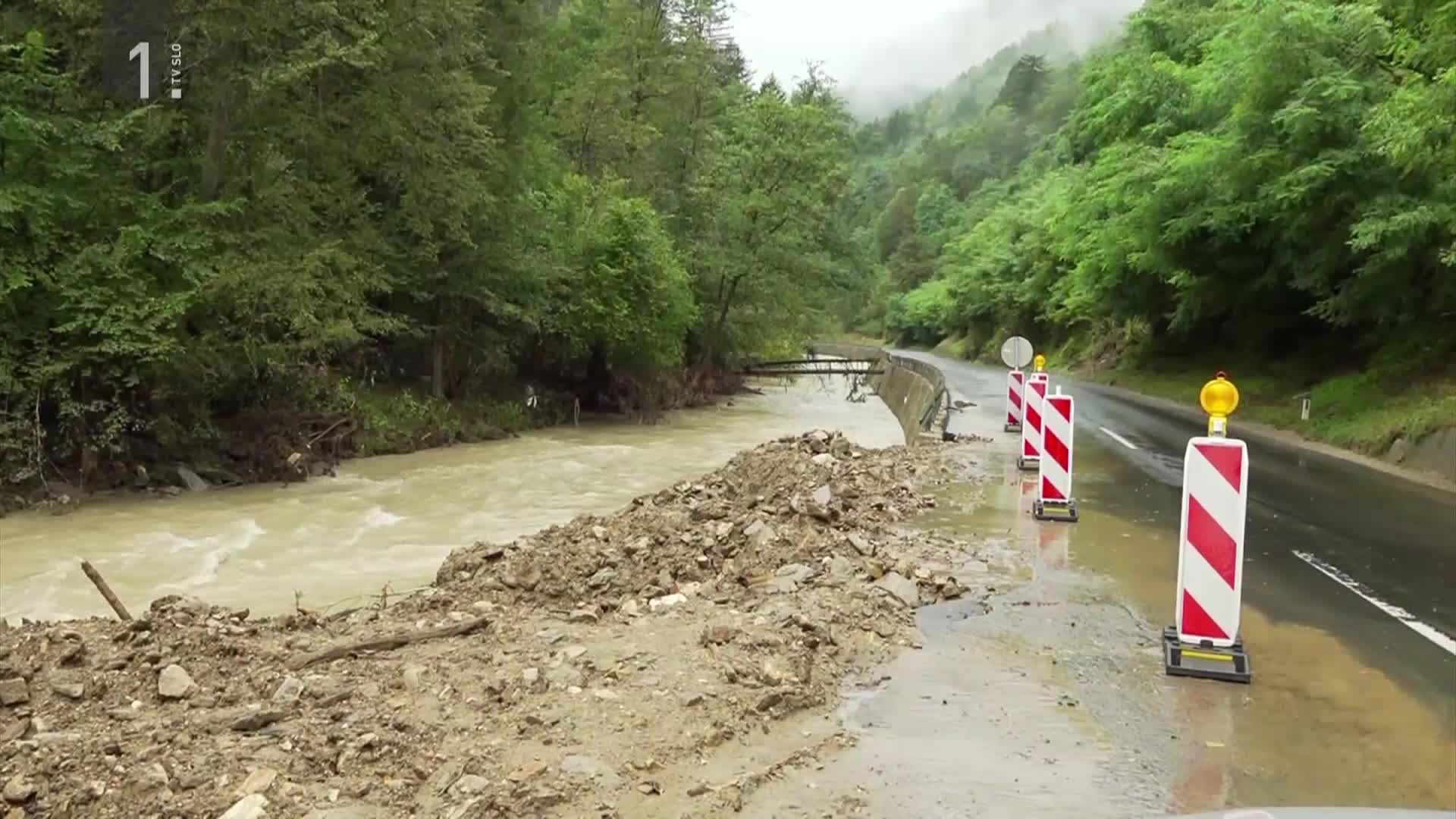 Reke na Koroškem ostajajo v strugah