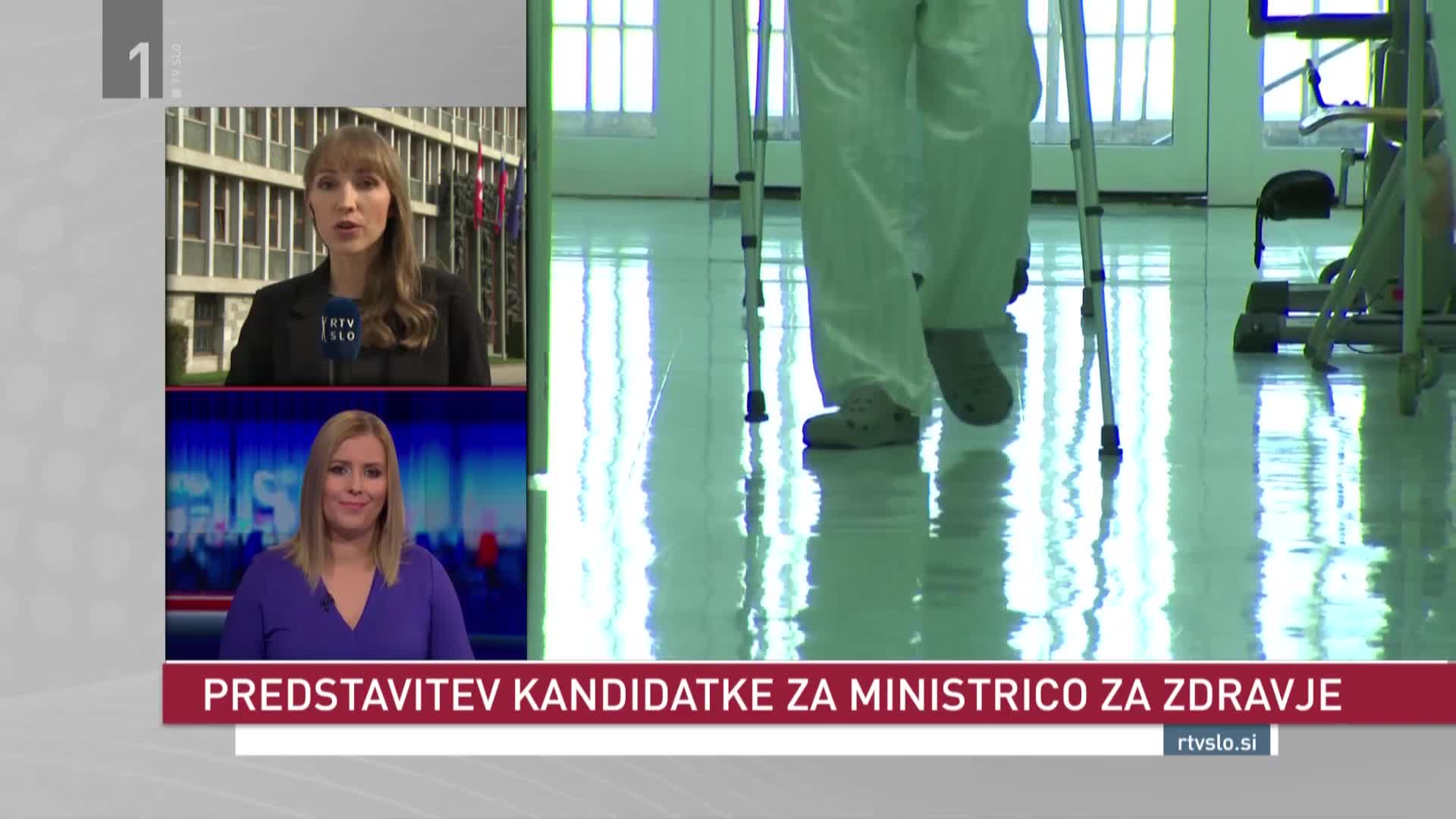 Predstavila se bo kandidatka za zdravstveno ministrico