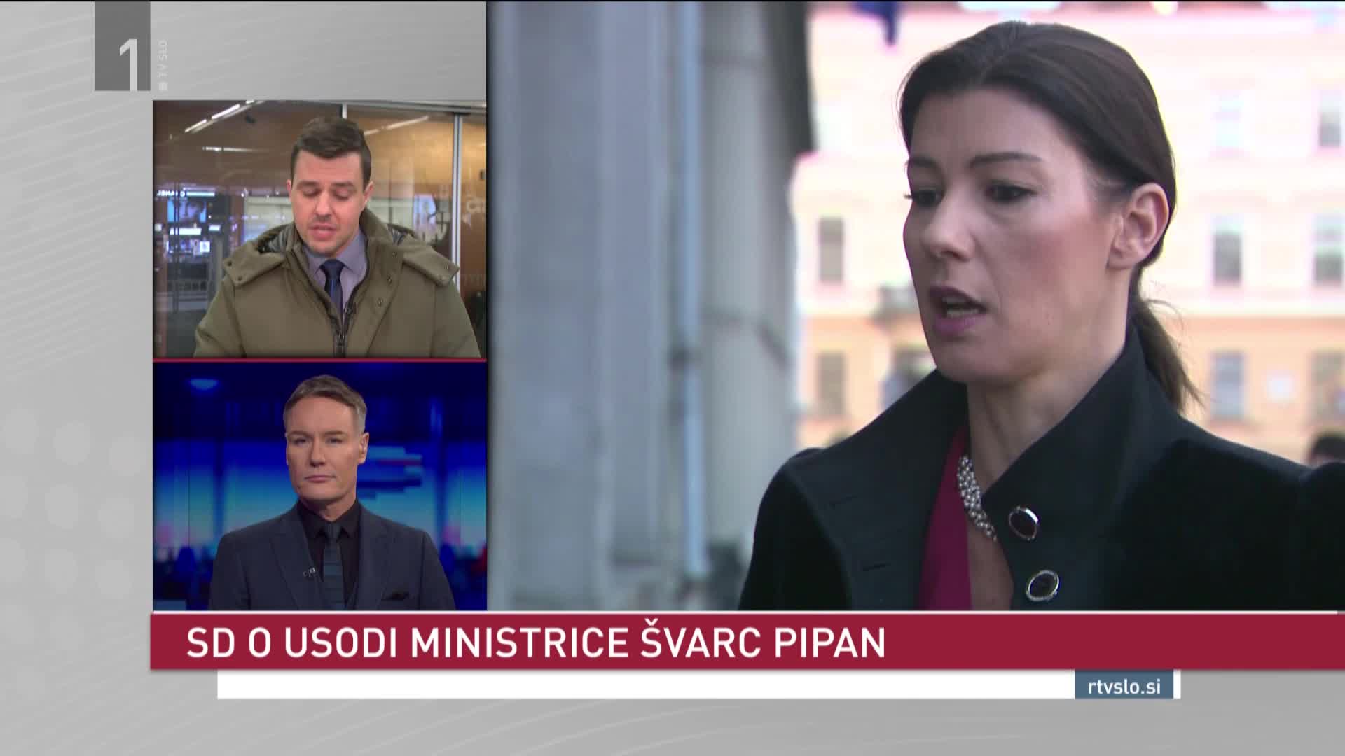 Kakšna bo usoda pravosodne ministrice Dominike Švarc Pipan?