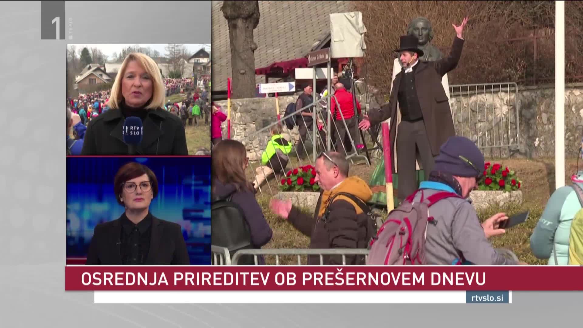 Osrednja prireditev kulturnega praznika v Vrbi na Gorenjskem