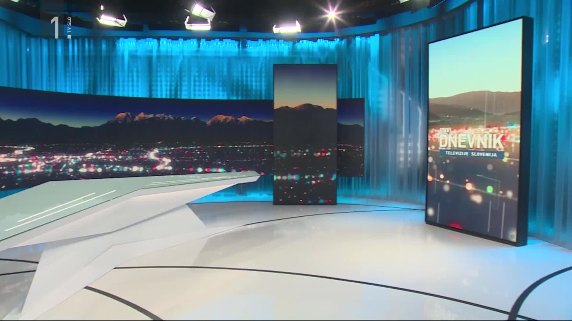 TV Slovenija: prenovljen studio 3