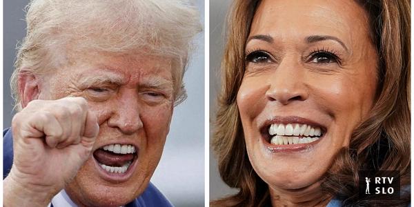 Harris in Trump po zadnjih anketah z ramo ob rami. Tehtnico bi lahko ...